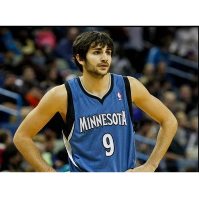 Camiseta Adidas NBA Swingman Ricky Rubio Minnesota (azul/blanco)
