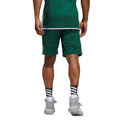 Adidas 3G Speed Reversible BB Short (Dark Green/white)