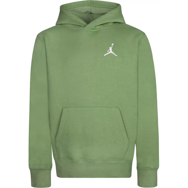 Jordan Kids MJ Essentials Pullover Hoodie "LT Olive"