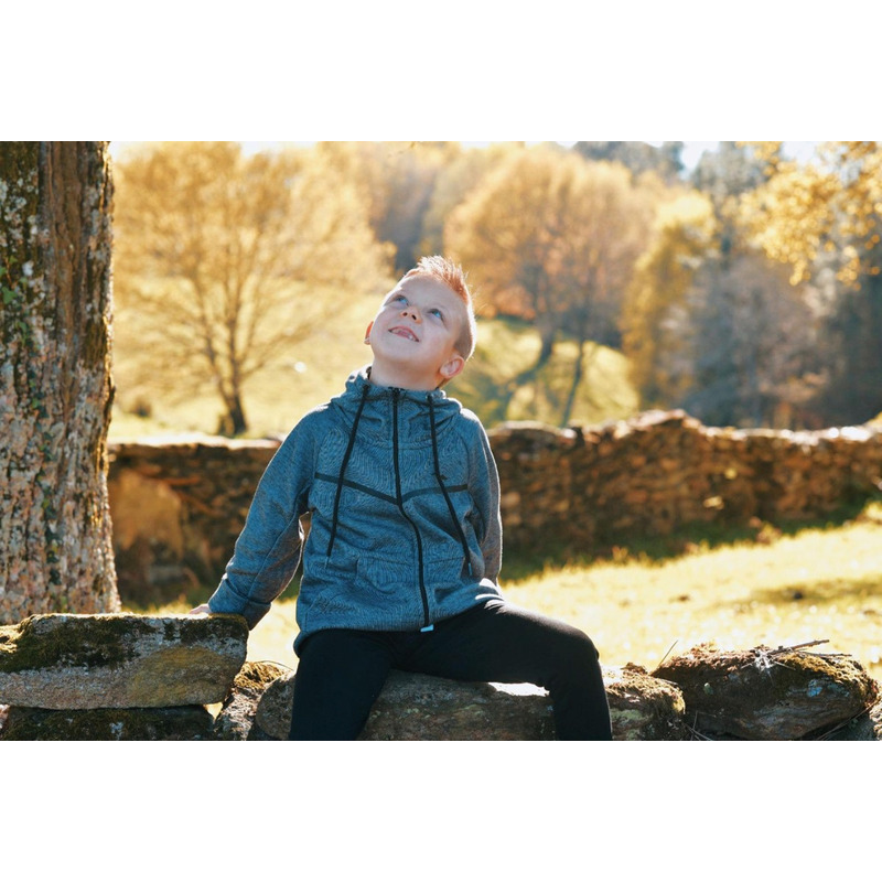 Softee Kids Perfect Zip-up Jacket (grey) - manelsanchez.fr