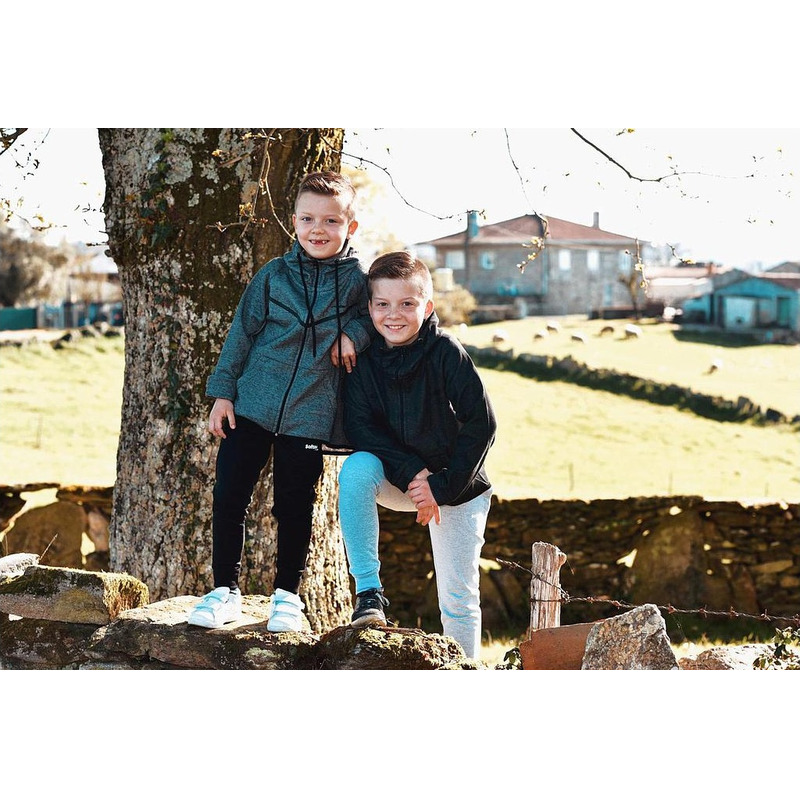 Softee Kids Perfect Zip-up Jacket (grey) - manelsanchez.fr