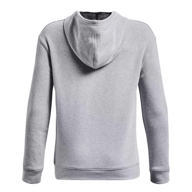 UA Boys Curry Big Splash Hoodie "Mod Gray Light Heather-Black"