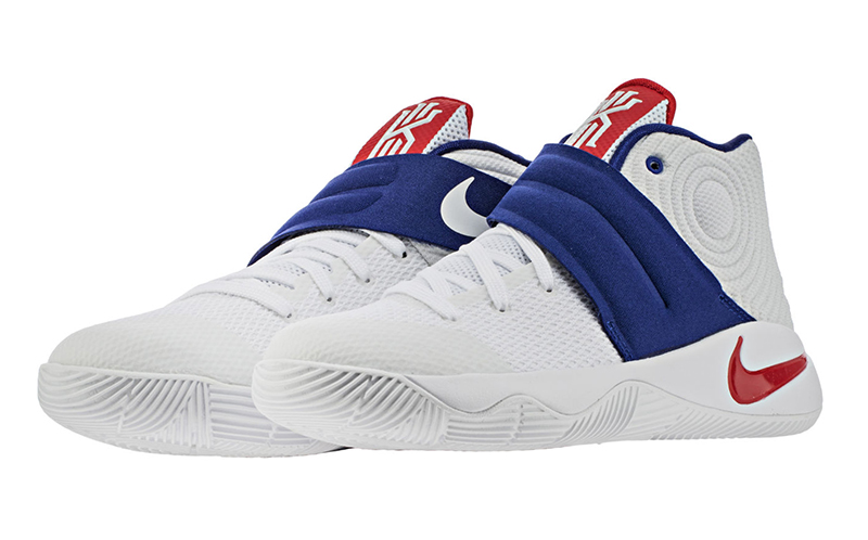 Kyrie 2 (PS) "USA" (164/white/university red/deep royal blue)