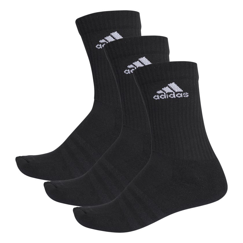 Adidas 3-Stripes Performance Crew Classic Socks Black (3 Pair)