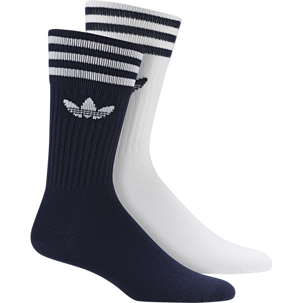 Adidas Originals Solid Crew Sock 2 Pairs (multicolor)