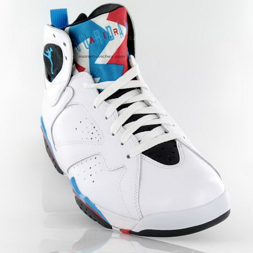 Air Jordan 7 Retro "Orion Blue" (105/blanco/azul)