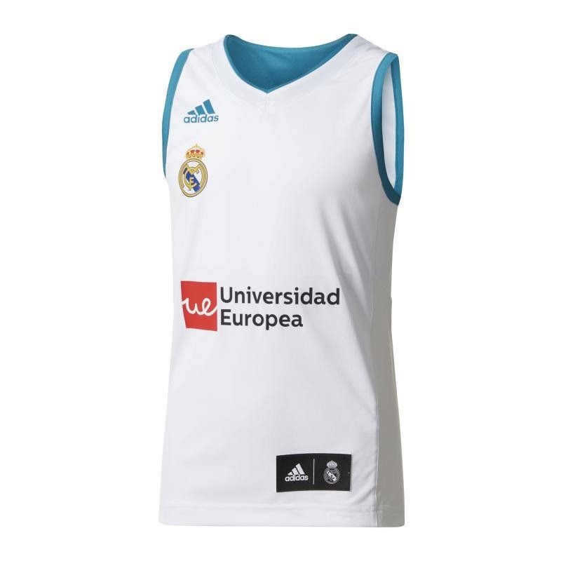 Camiseta Niño Real Madrid Basket 2017/18 (1ª Equipación) Camiseta Niño Real Madrid Basket 2017/18 (1ª Equipación)