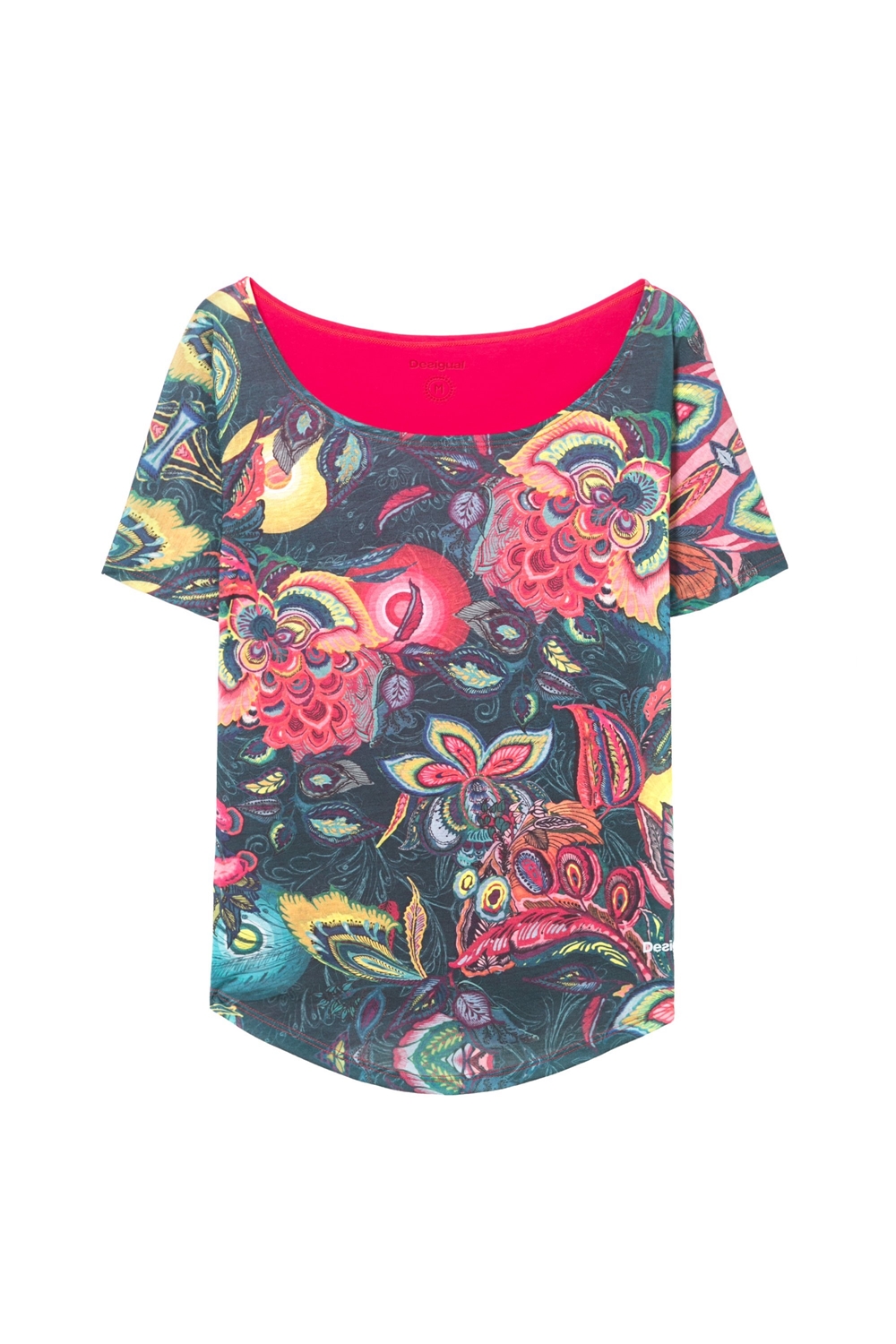 Desigual Tee Oversize Galactic Bloom - manelsanchez.fr