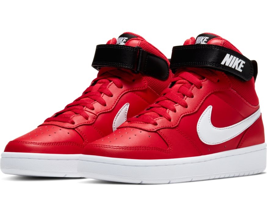 Nike Court Borough Mid 2 (GS) "Scarlet" - manelsanchez.fr