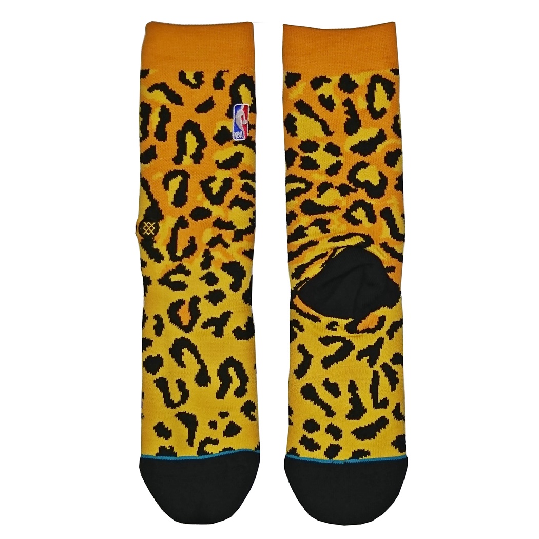 Stance NBA Logoman Leopard Socks - manelsanchez.fr