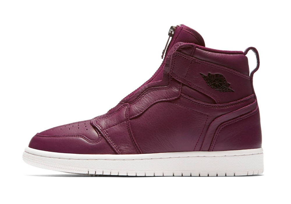 Wmns Air Jordan 1 Hi Zip Prem "Bordex Zip" (600)
